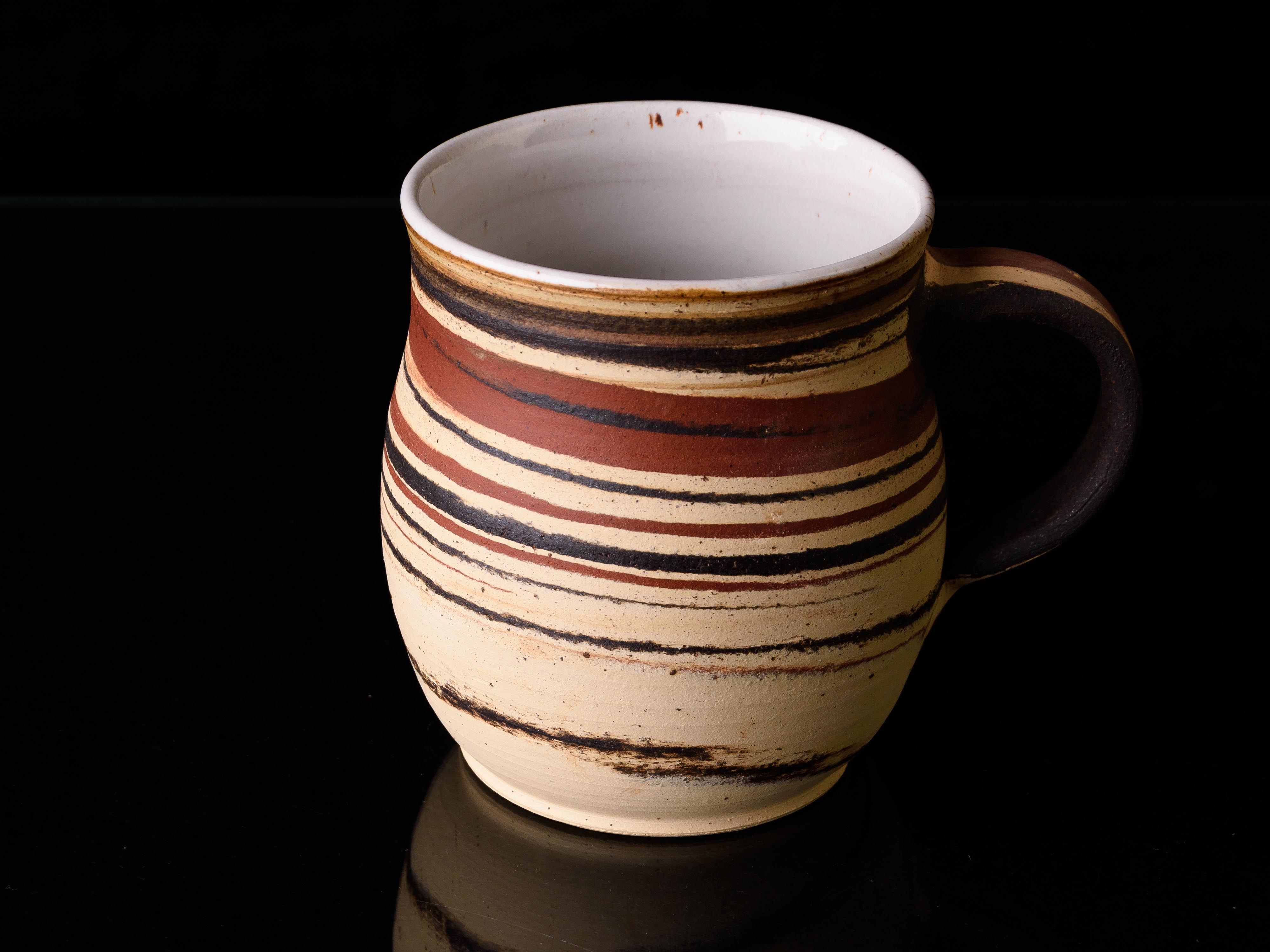 Marmorierte Tasse Bauchige Form 250 Ml Tanos Keramik GbR